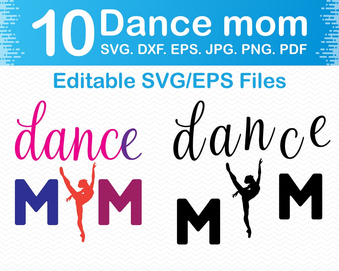 Dance Mom Svg Dance Mom Svg Files for Silhouette Dance Svg - Etsy