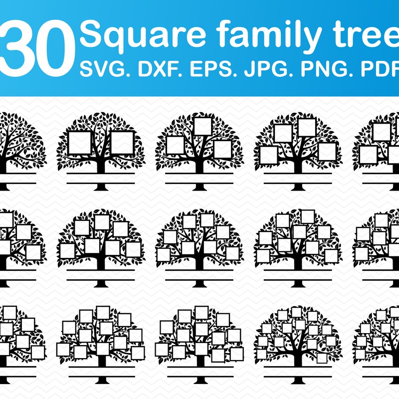 Family Tree Svg - Etsy