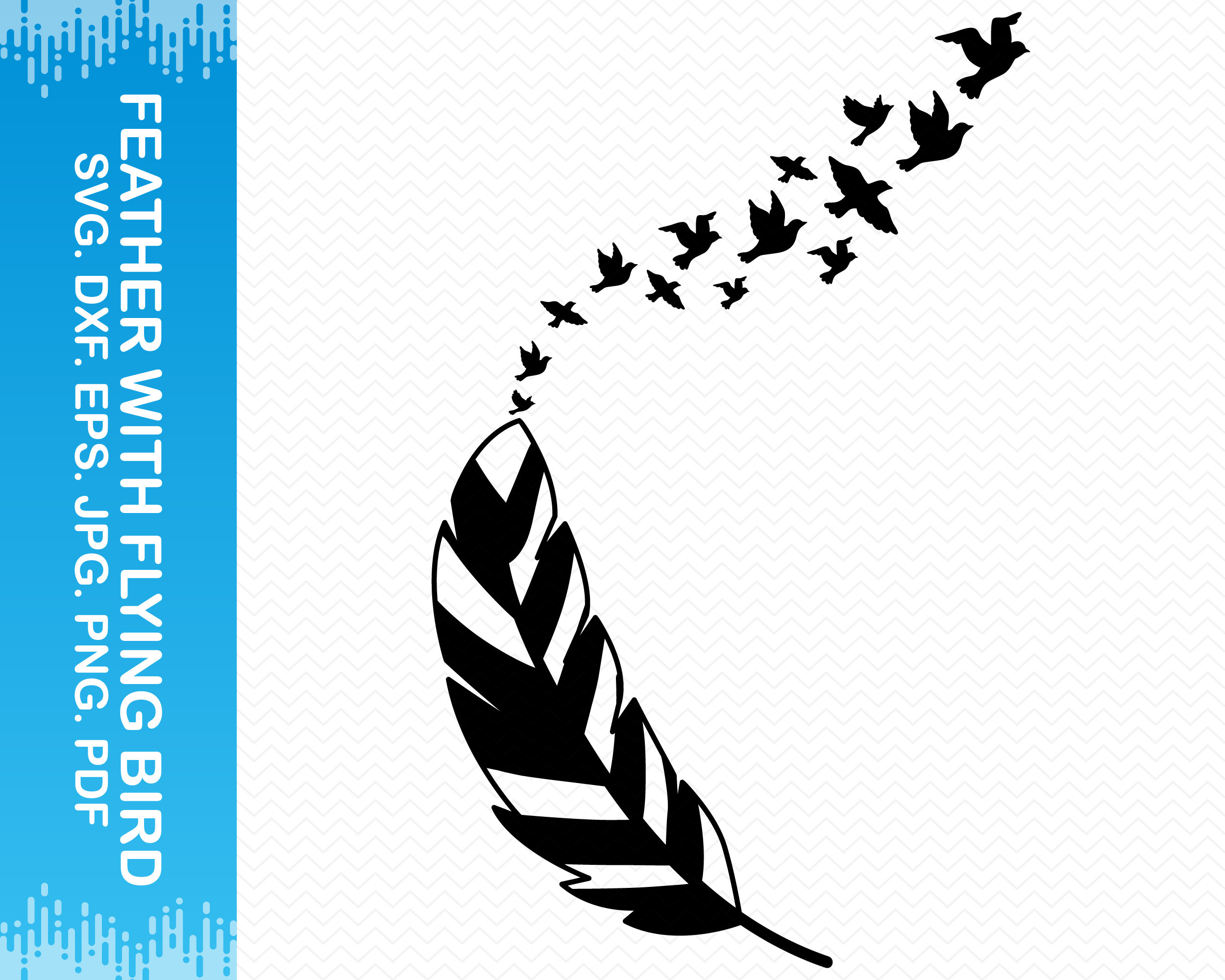 Feather Svg Birds Svg in Loving Memory Svg in Memory SVG - Etsy UK