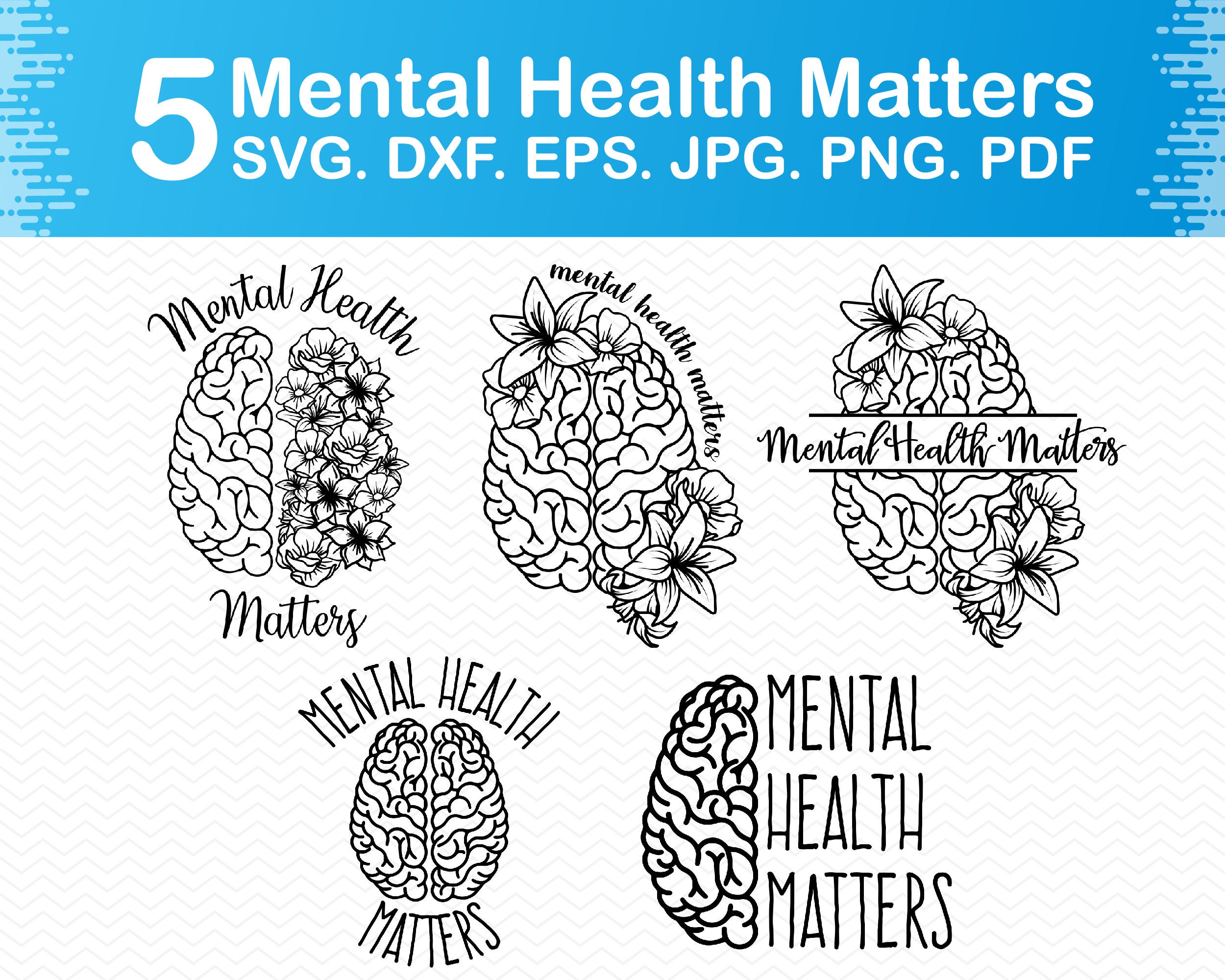 Mental Health Matters Svg Mental Health Svg Mental Health Etsy Australia