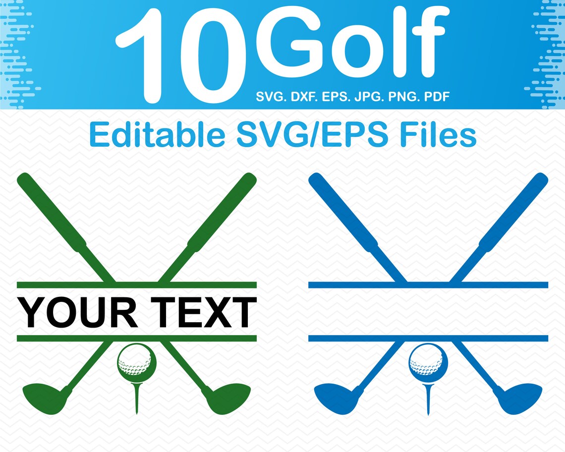 Golf Svg Golfing Svg Golf Clipart Golf Png Files Golf | Etsy UK