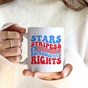 Stars Stripes and Reproductive Rights Svg, Pro Choice Svg Groovy Svg ...