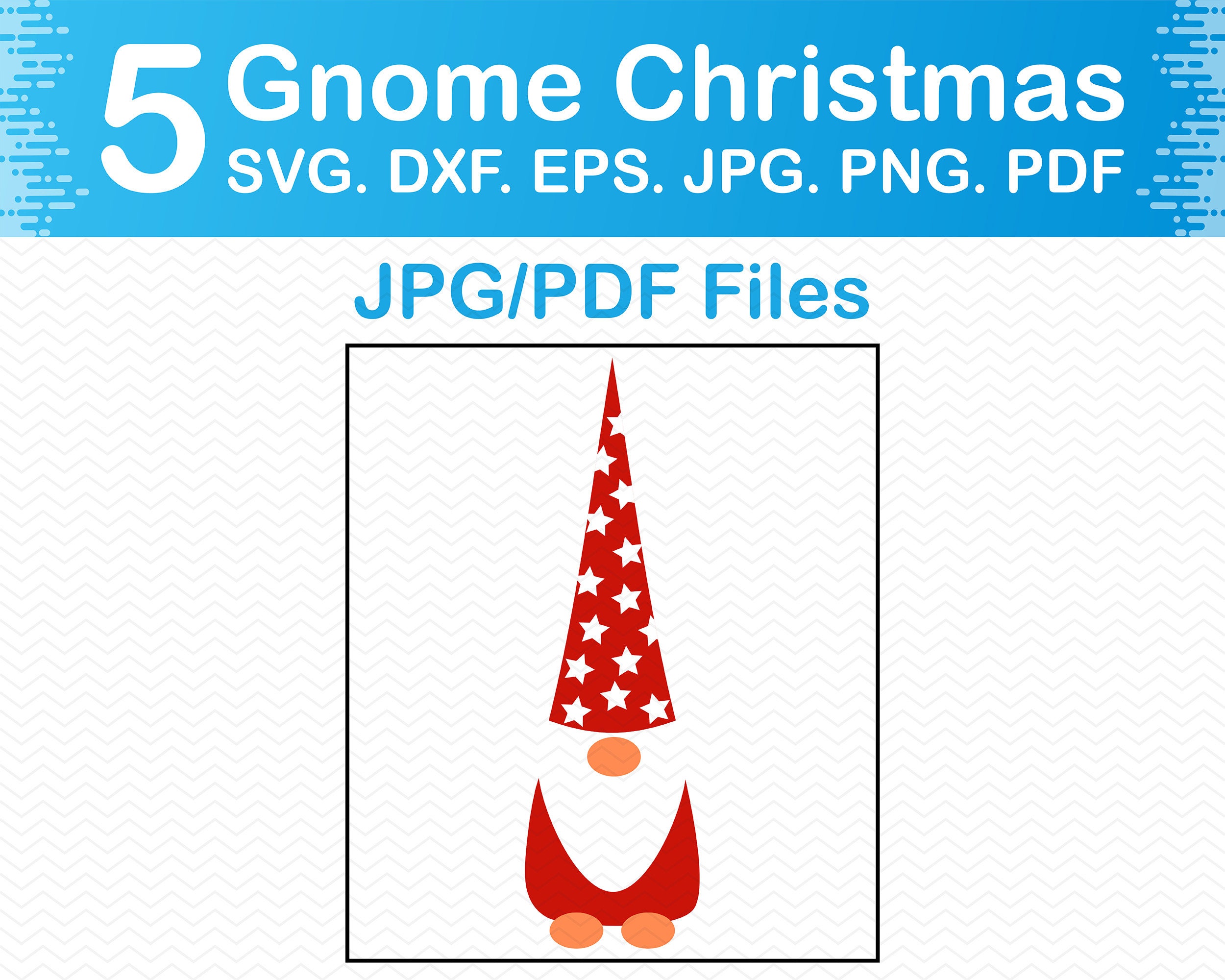 Christmas Gnome Svg Merry Christmas Svg Files Christmas | Etsy