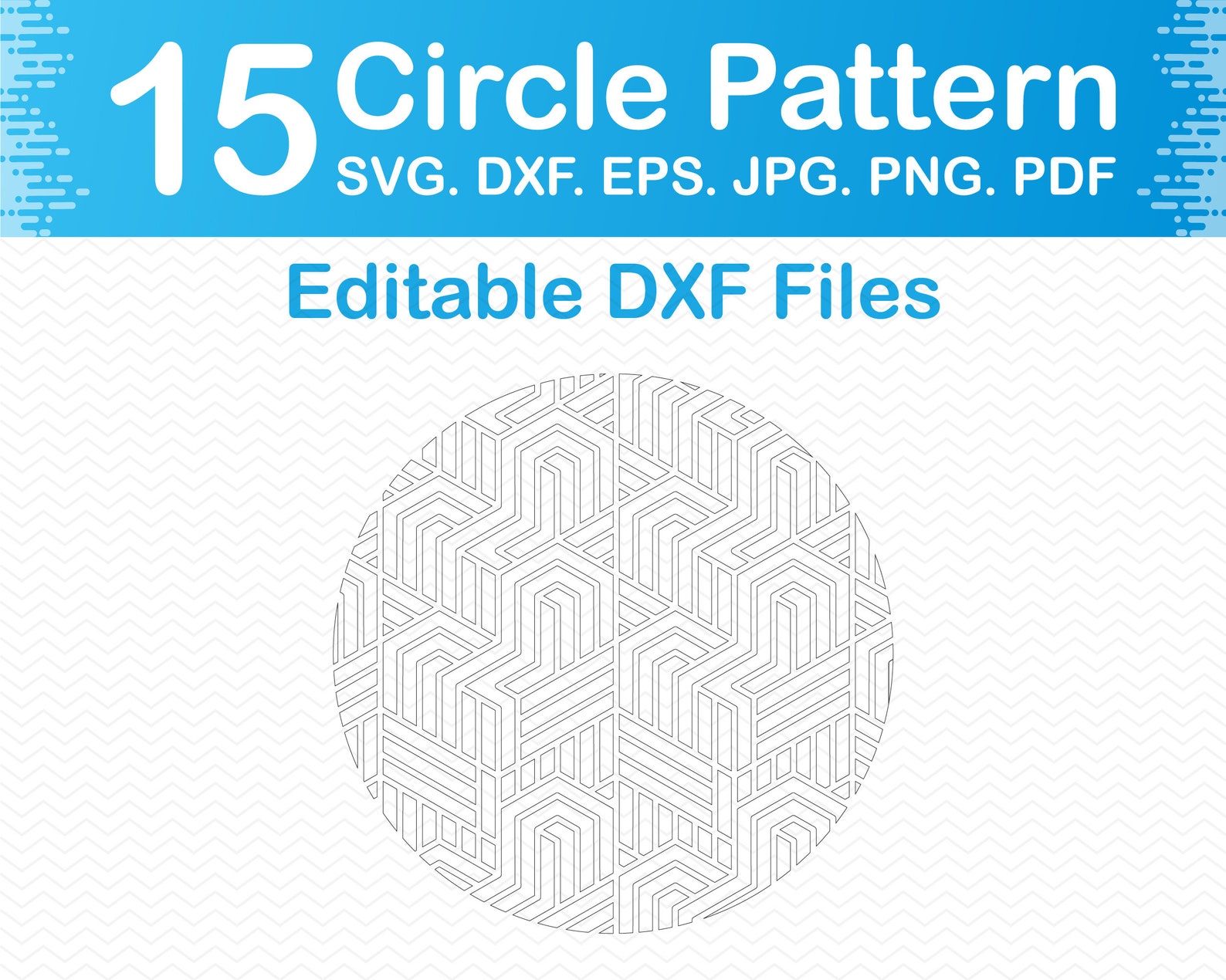 Pattern Svg Designs Circle Svg Chevron Svg Geometric Svg - Etsy