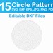 Pattern Svg Designs Circle Svg Chevron Svg Geometric Svg - Etsy