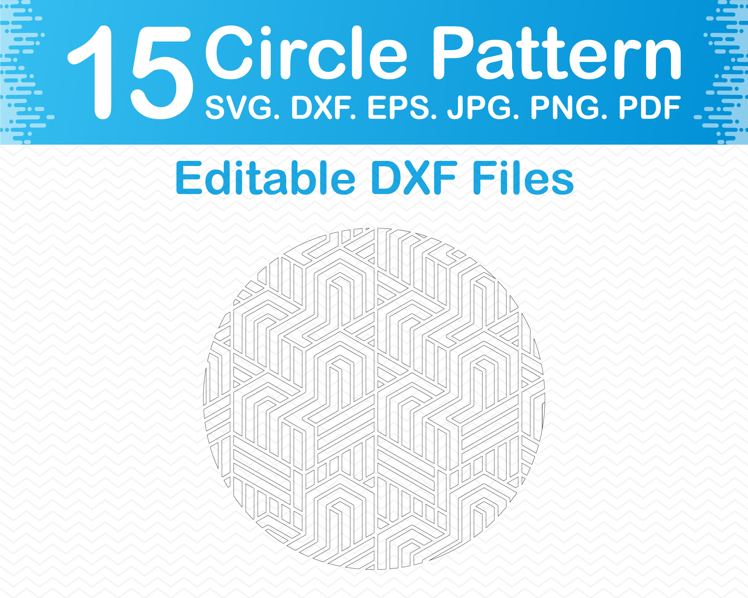 Pattern Svg Designs Circle Svg Chevron Svg Geometric Svg - Etsy
