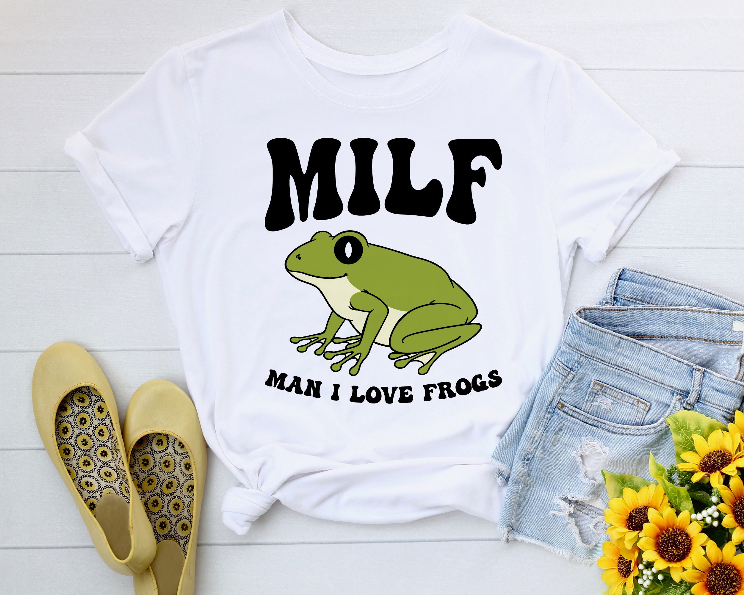 Man I Love Frogs Svg Milf Svg Frog Svg Funny Svg Adult Humor - Etsy