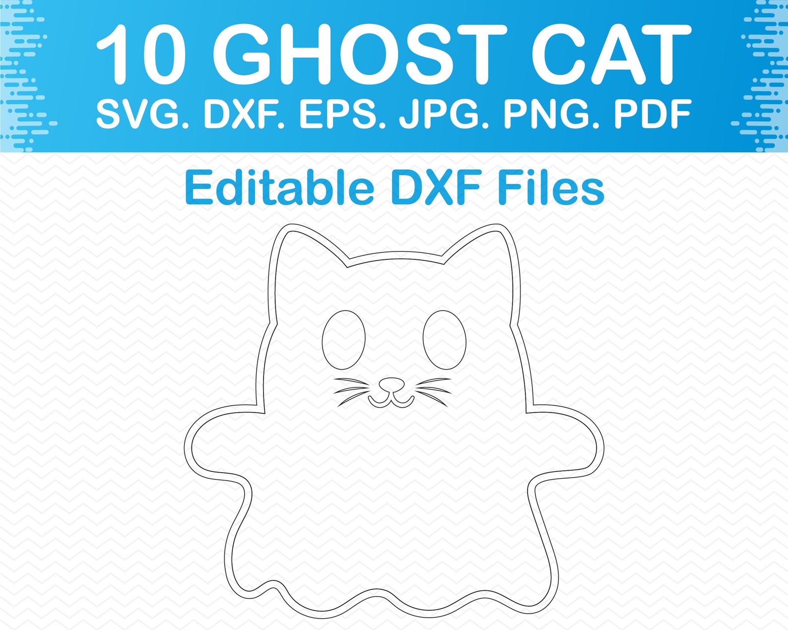 Ghost Cat Svg Halloween Svg Ghost Svg Boo Svg Halloween Cat - Etsy