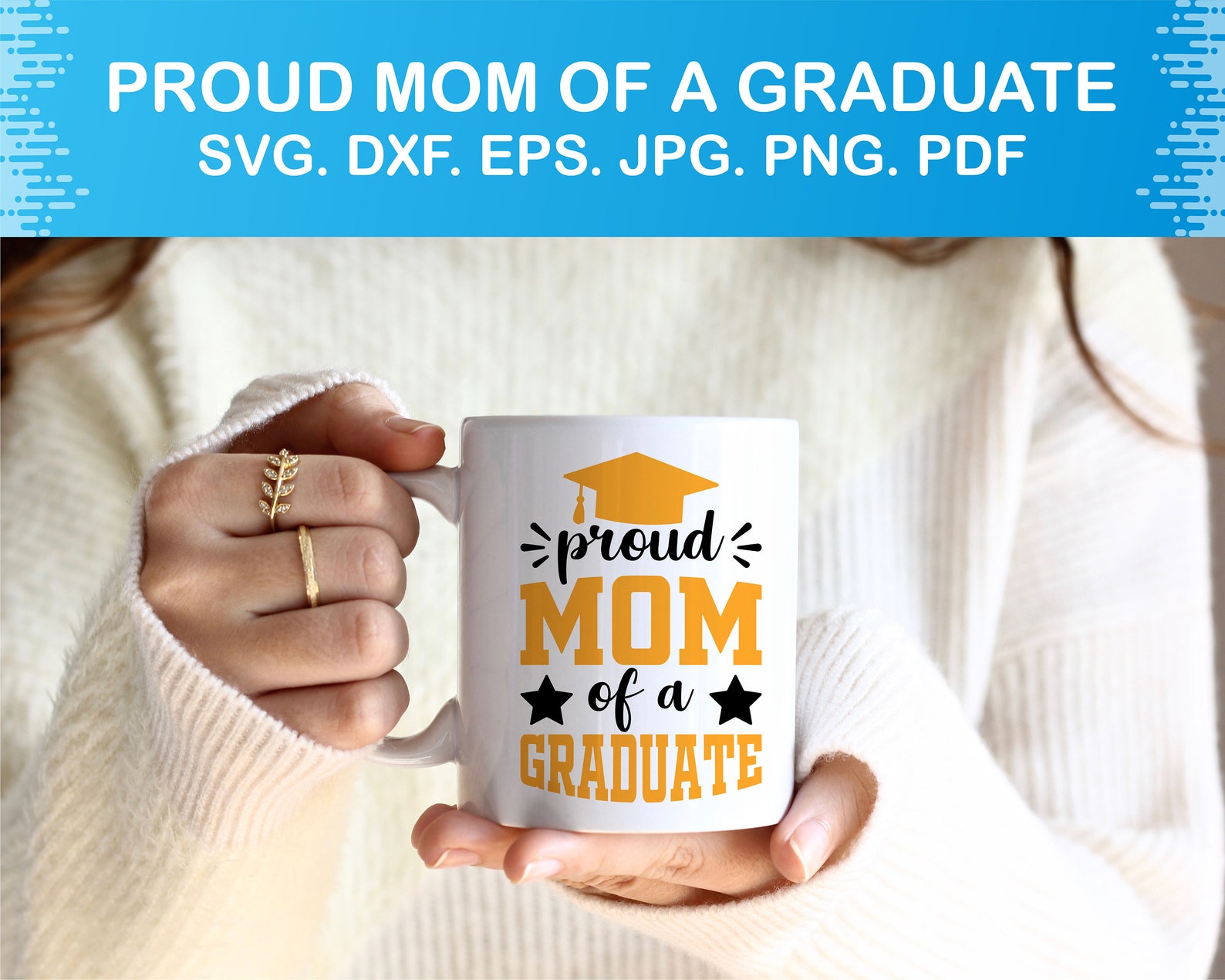 Proud Mom of a Graduate Svg Graduation Shirt Svg 2022 - Etsy