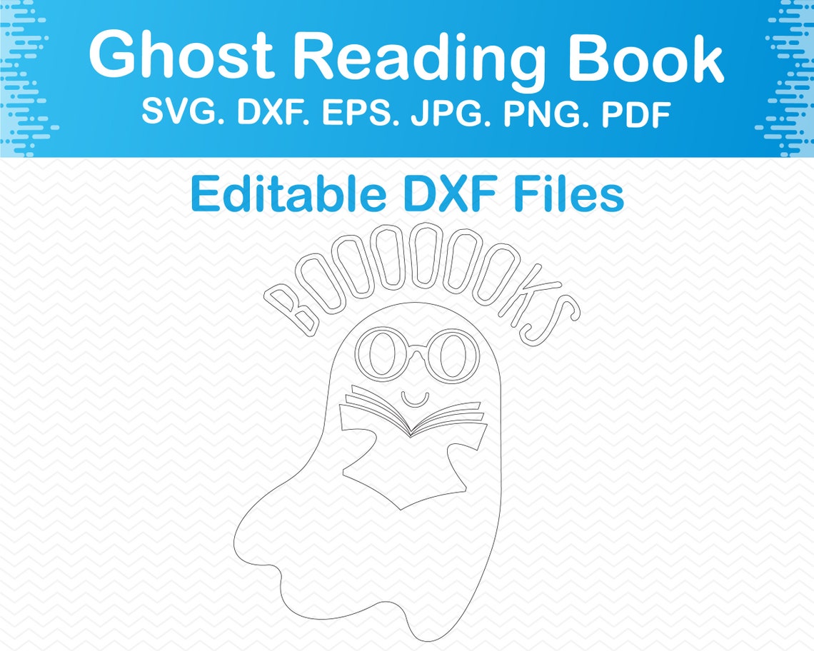 Ghost Reading Book Svg Ghost Svg Halloween Svg Halloween - Etsy