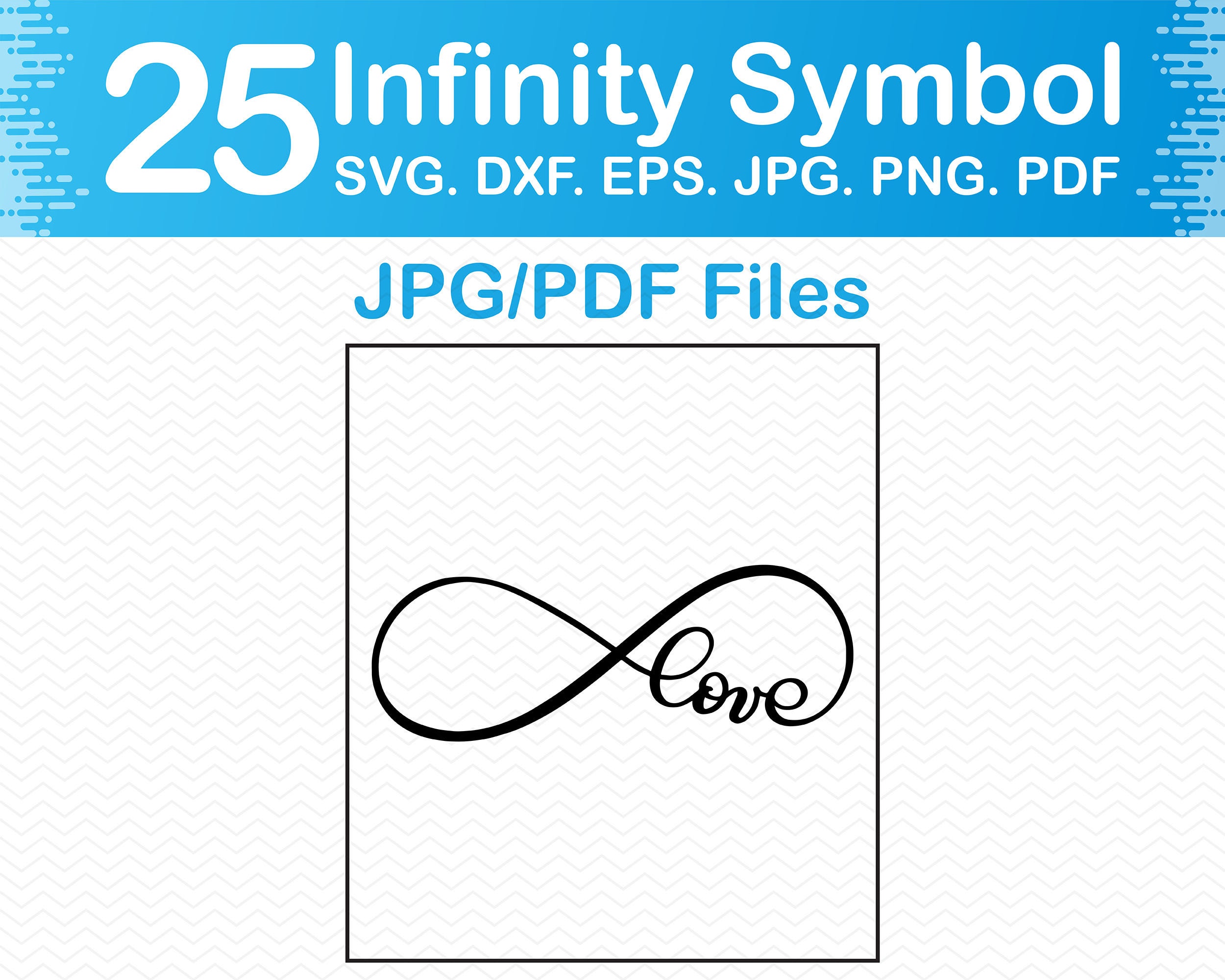 Infinity svg files for cricut Infinity symbol svg files for | Etsy