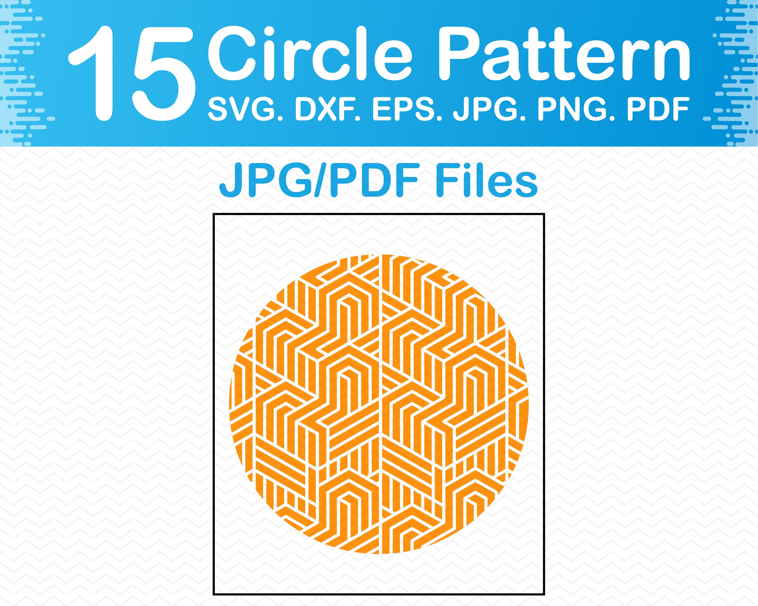 Pattern Svg Designs Circle Svg Chevron Svg Geometric Svg - Etsy