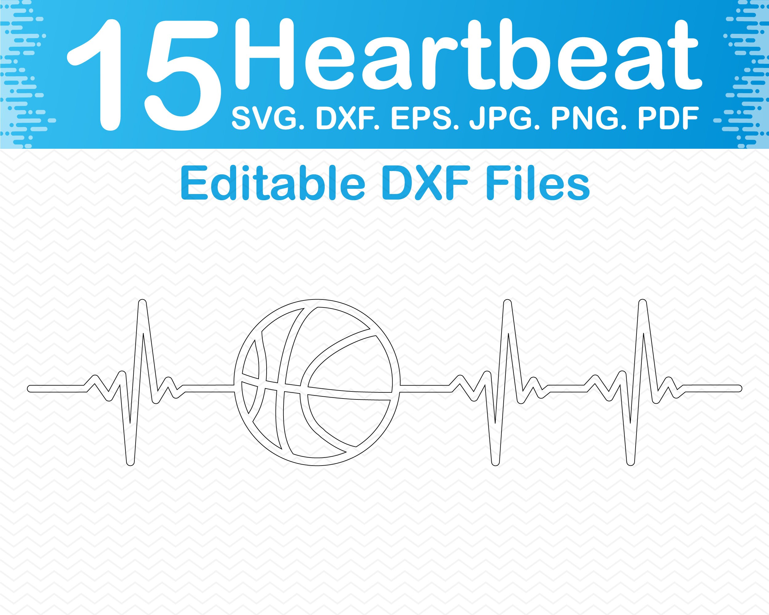Heartbeat Svg Heart Beat Svg Ekg Svg Files for Cricut - Etsy