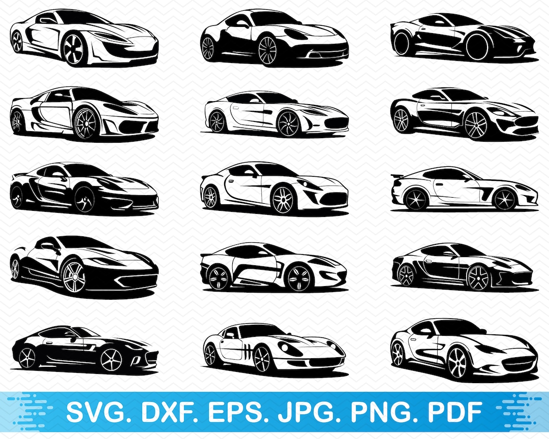 Sports Cars Svg, Car Svg Cars Png, Race Car Svg, Racing Svg, Race Car ...