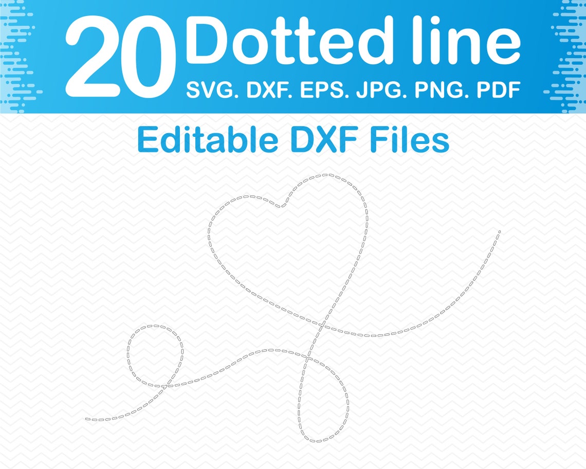 Dotted Line Svg Dashed Line Svg Dotted Lines Svg Files for - Etsy