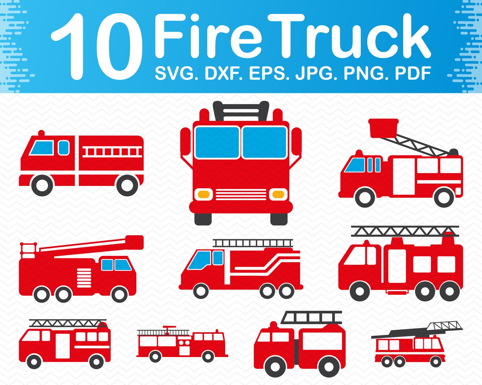 Fire Truck Svg Firetruck Svg Firetruck Png Fire Engine - Etsy