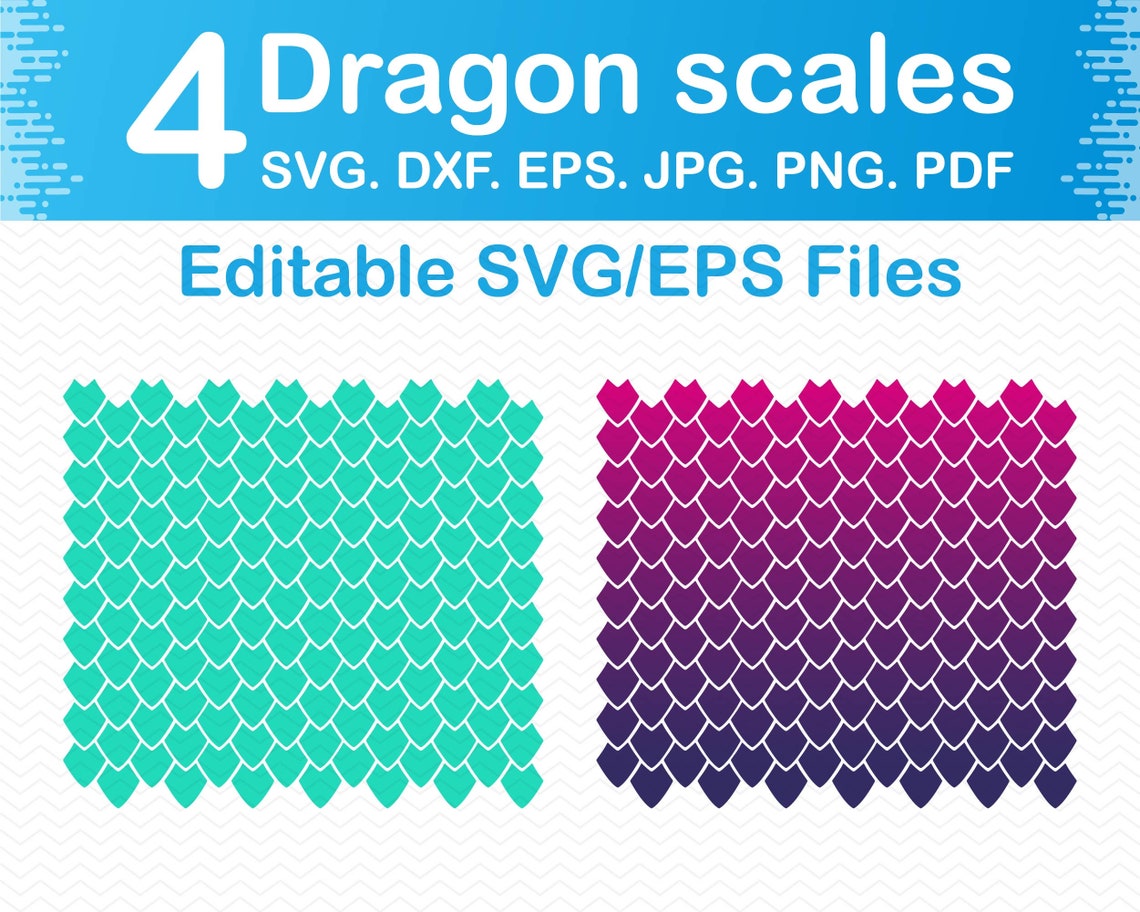 Dragon Scale Svg Mermaid Scales Svg Mermaid Scale Svg | Etsy