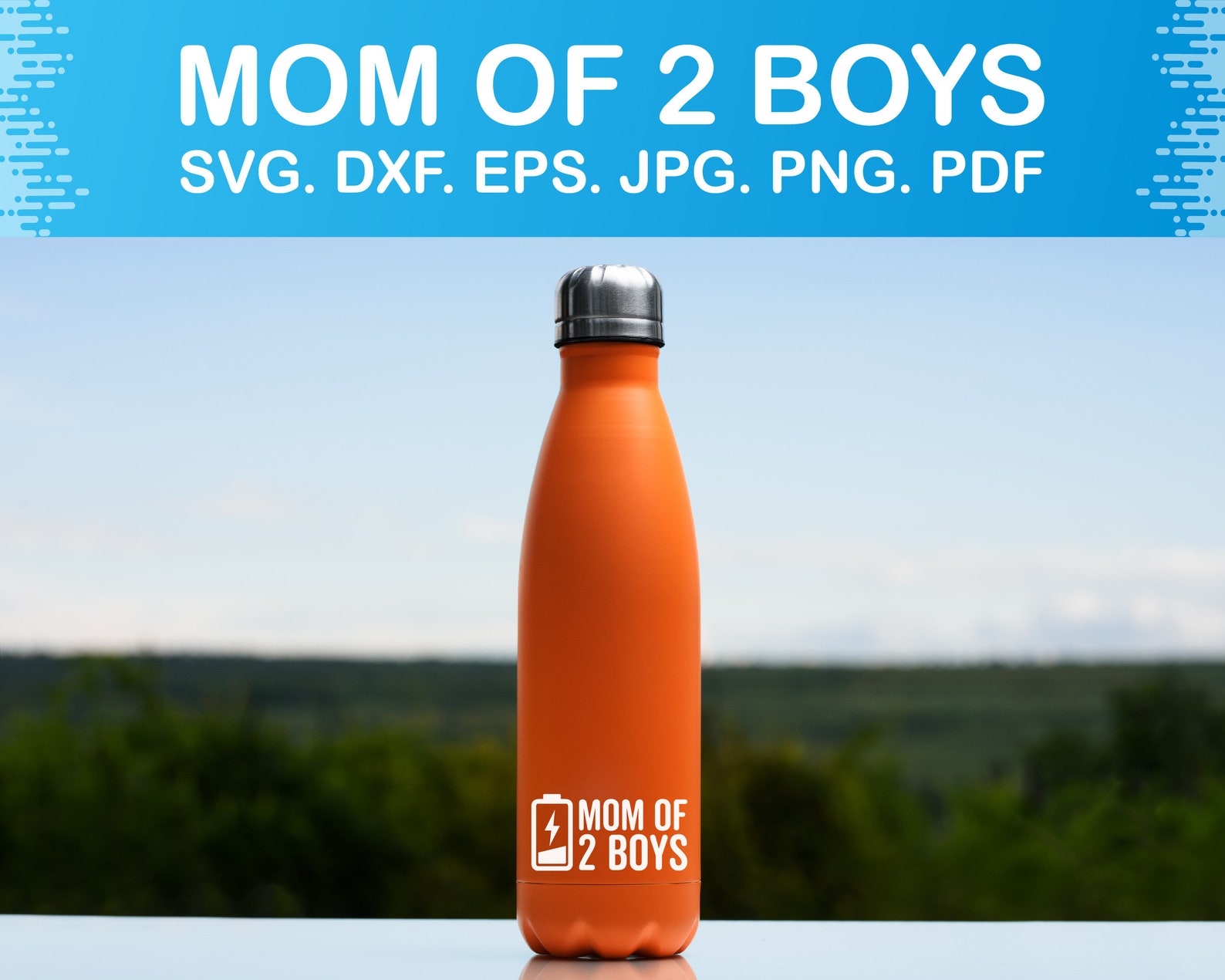 Mom of 2 Boys Svg Boy Mom Svg Mothers Day Svg Mom Life Svg - Etsy