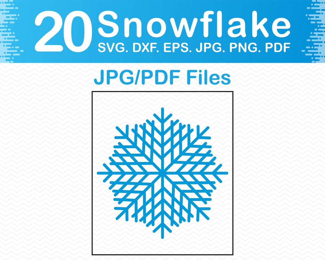 Snowflake Svg Snowflakes Svg Snowflake Clipart Snow Svg - Etsy