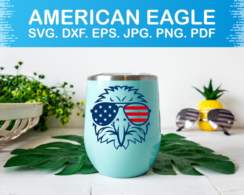 American Eagle Svg 4th of July Svg American Flag Svg Fourth - Etsy