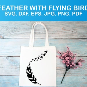 Feather Svg Birds Svg, in Loving Memory Svg, in Memory SVG, Memorial ...