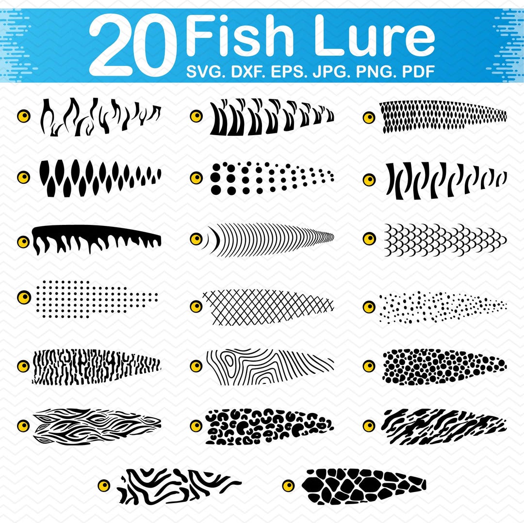 Fishing Lure Svg, Lure Svg Files for Cricut, Fishing Svg, Fish Svg ...