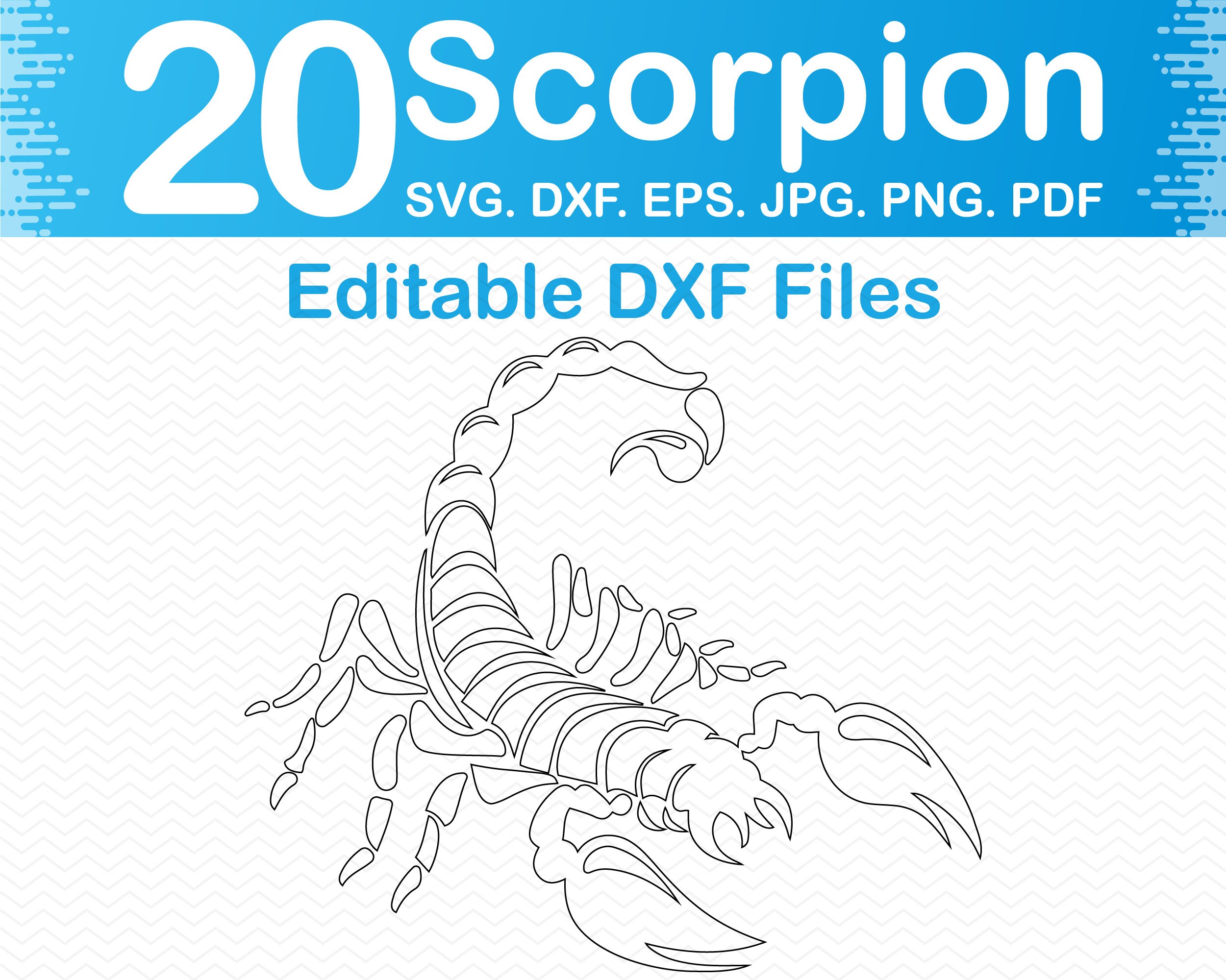 Scorpion Svg SVG Files for Cricut SVG Silhouette Svg DXF - Etsy Hong Kong