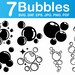 Bubbles Svg, Bubbles Clip Art, Bubble Svg Files for Cricut, SVG ...