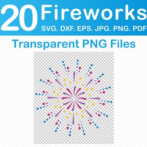 Fireworks Svg, Svg Designs Fireworks, Firework Svg Files for Cricut ...