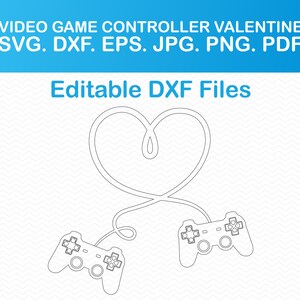 Video Game Controller Valentine Svg, Video Game Svg, Valentines Day Svg ...