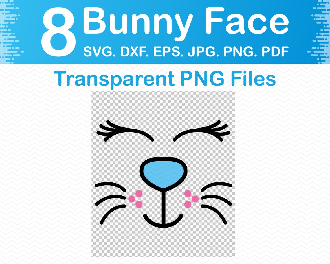 Bunny Svg Bunny Face Svg SVG Easter Bunny Svg Bunny Rabbit - Etsy