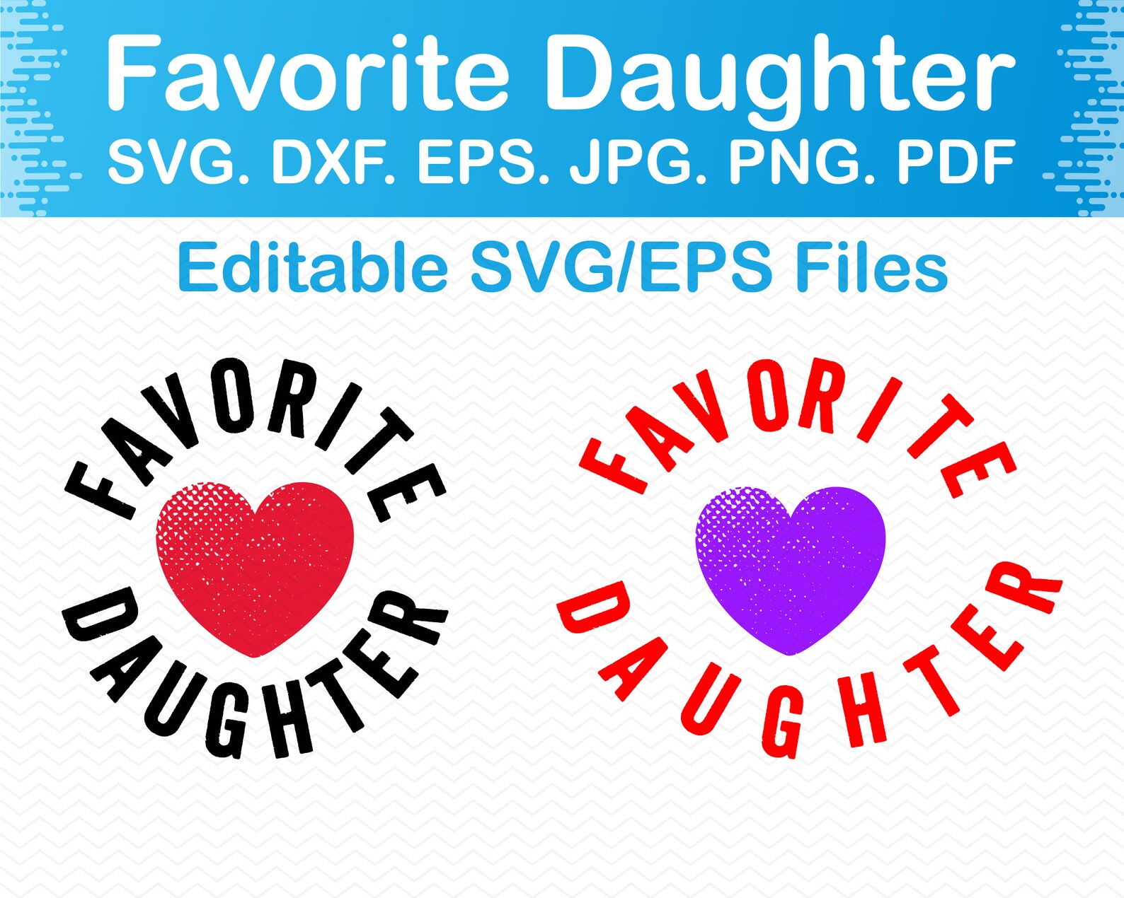 Favorite Daughter Svg Favorite Daughter Png Files Svg Files | Etsy