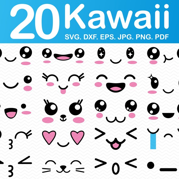 Kawaii Clipart - Etsy