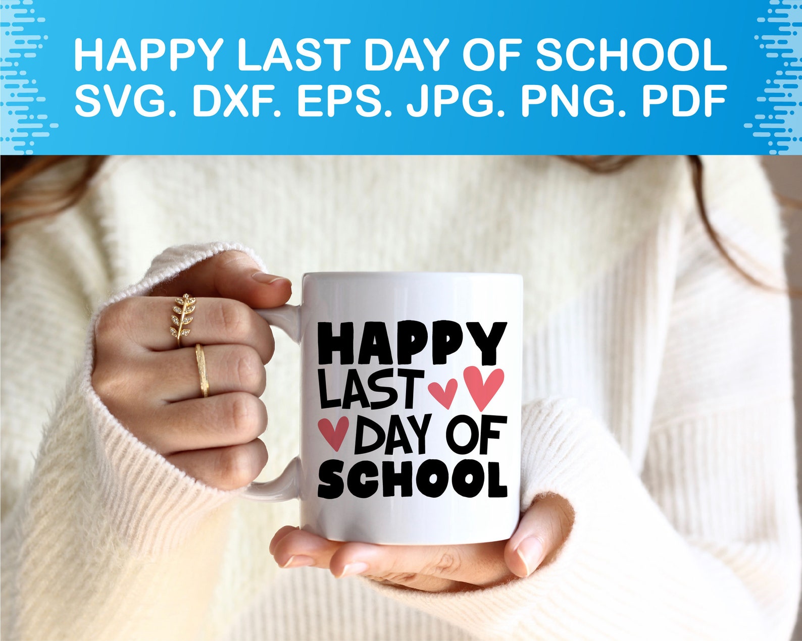 Happy Last Day of School Svg Teacher Svg School Svg - Etsy