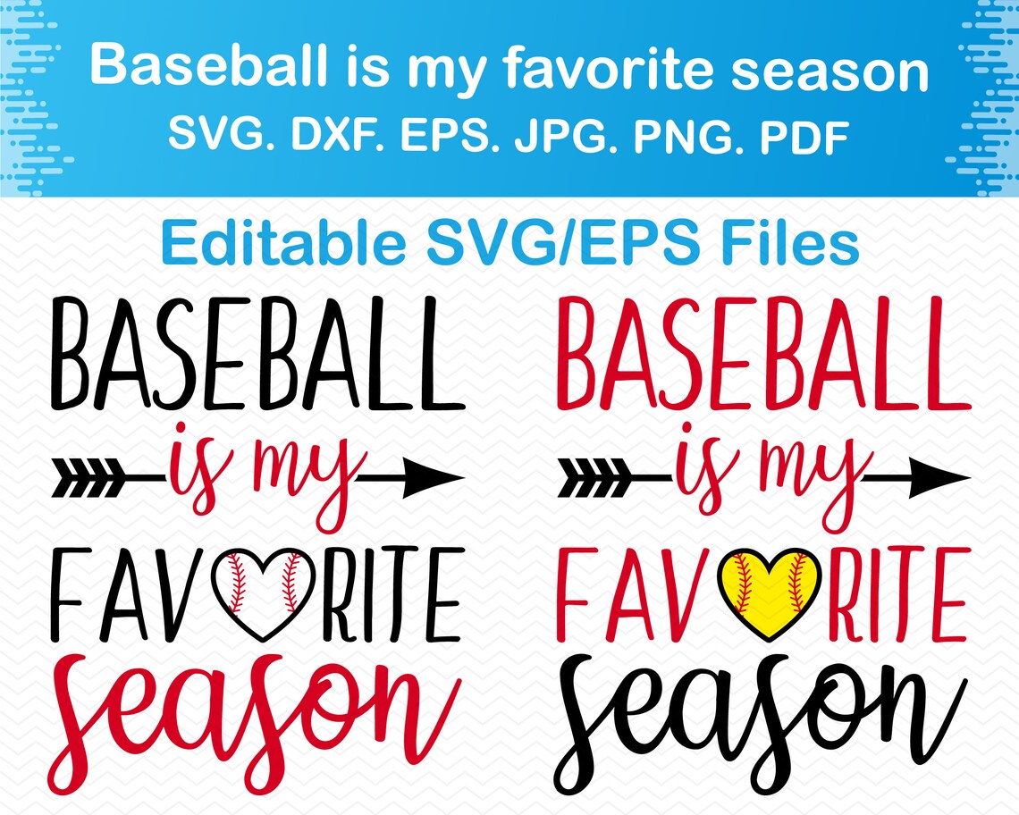 Baseball is My Favorite Season Svg Baseball Svg Baseball Mom - Etsy