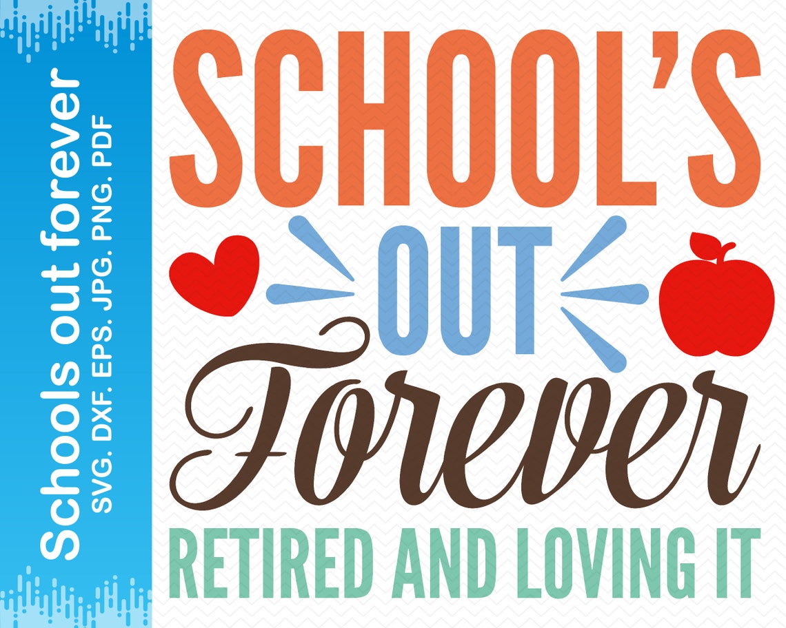 Teacher Svg Retirement Svg School Svg Retired Svg Retired - Etsy