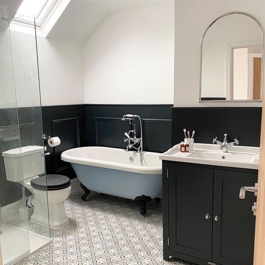 Iris Vanity Unit Full Traditional Ceramic Sink Any Colour Match - Etsy UK