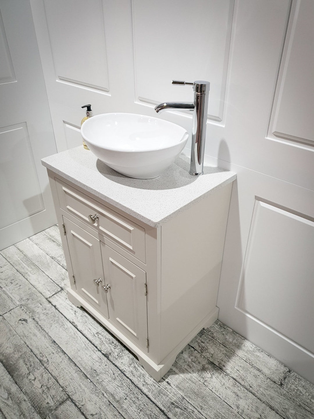 Grace Vanity Unit Bathroom Wash Stand With Solid Surface - Etsy