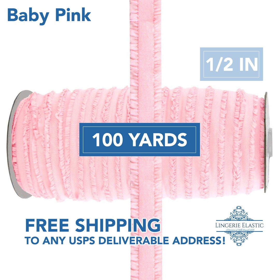 Fringe Lingerie Elastic - Double Sided Fringe - 1/2 Inch - Etsy