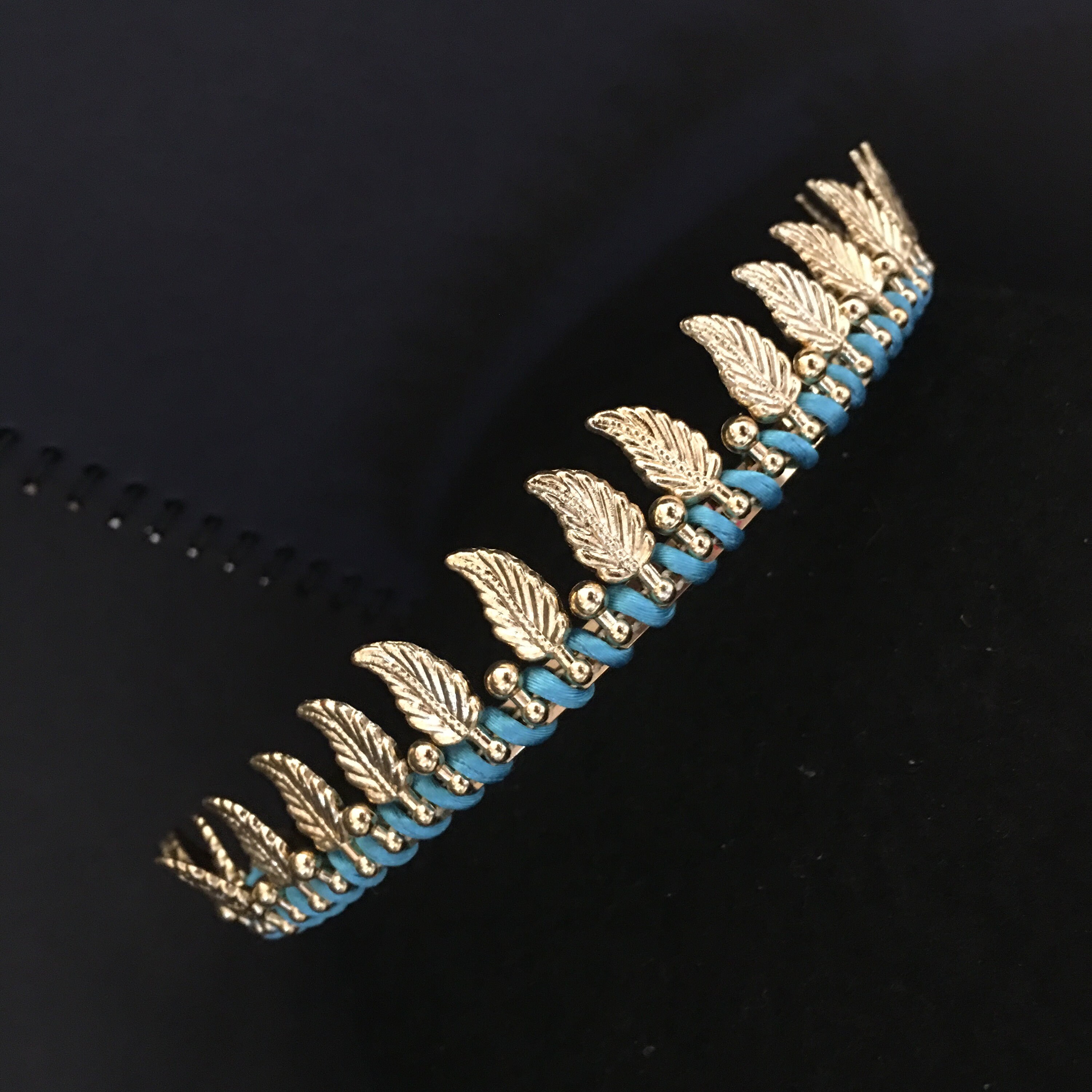 Regency Revival Gold Tone Laurel Leaf Lightweight Tiara/headband With ...