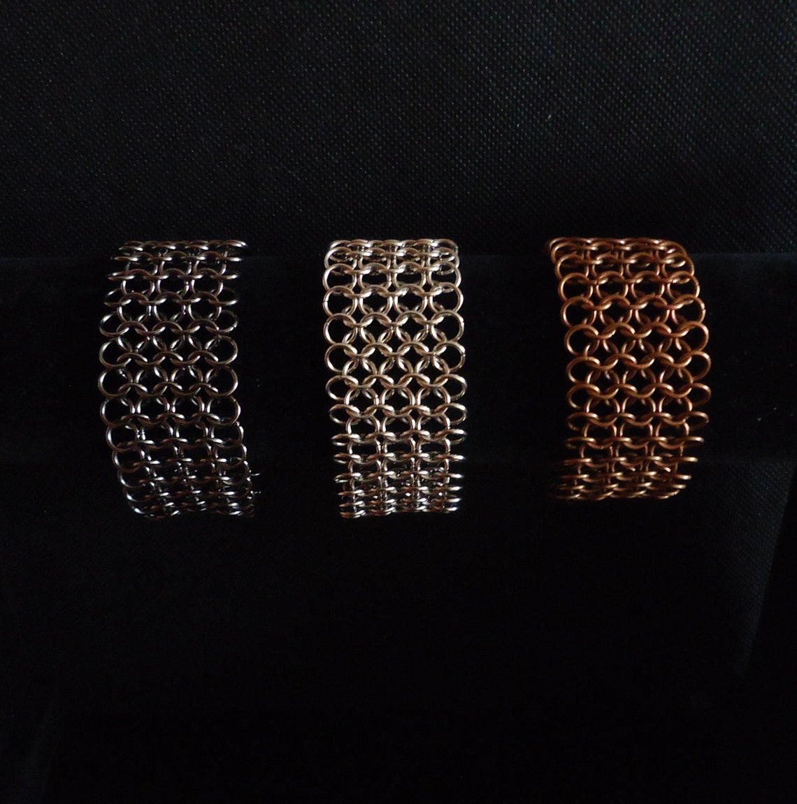 Chainmaille Bracelets Armor Bracelets European 4 in 1 - Etsy