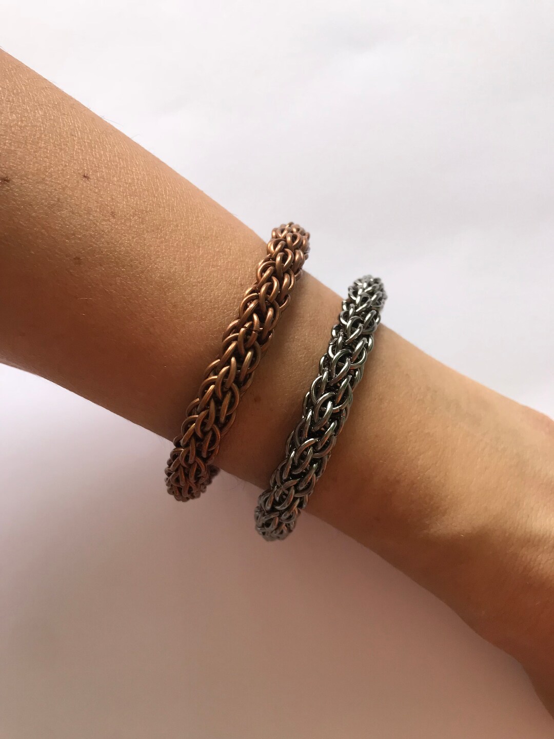 Chainmaille Bracelets, Candy Cane Chainmaille, CCC Chainmail, Elegant ...