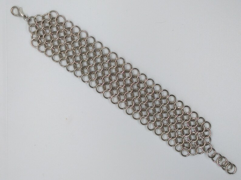 Chainmaille Bracelets Armor Bracelets European 4 in 1 - Etsy