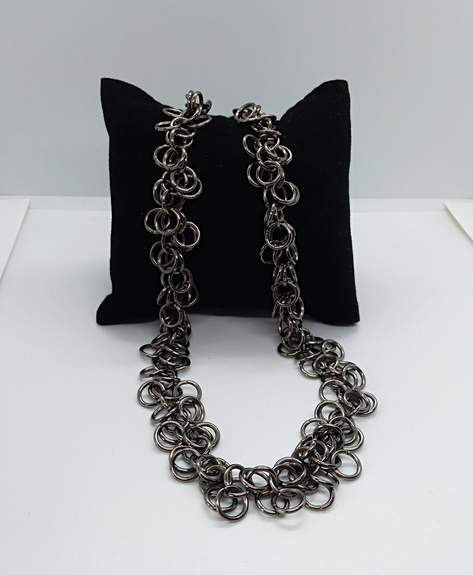 Shaggy Loops Chainmaille Choker Necklace - Etsy