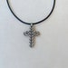 Chainmaille Cross Pendant Necklace, Chainmail Cross, Stainless Steel ...