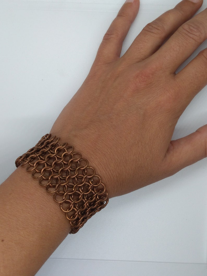 Chainmaille Bracelets Armor Bracelets European 4 in 1 - Etsy