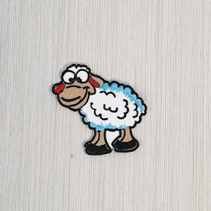 Small Sheep Kids Patch, Kindergarten Embroidered Applique, Embroidered ...