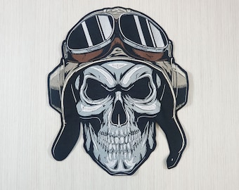 Large Eagle Patch Pilot Back Patch Biker Eagle Patch Sew on | Etsy