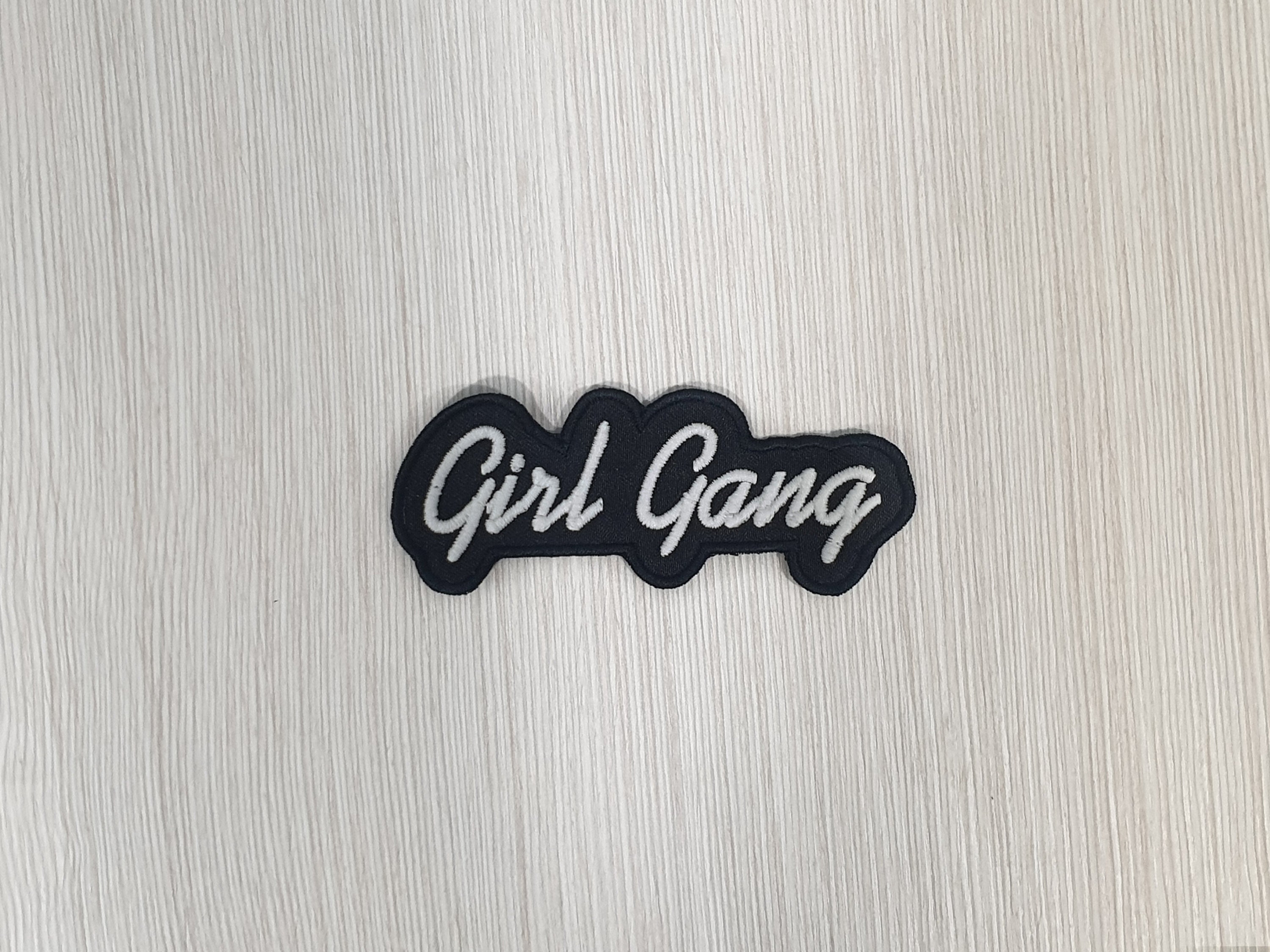 Girl Gang Glow in Dark Patch Word Patch Urban Text Patch - Etsy