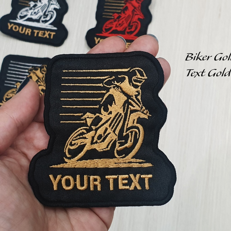 Biker Patch - Etsy